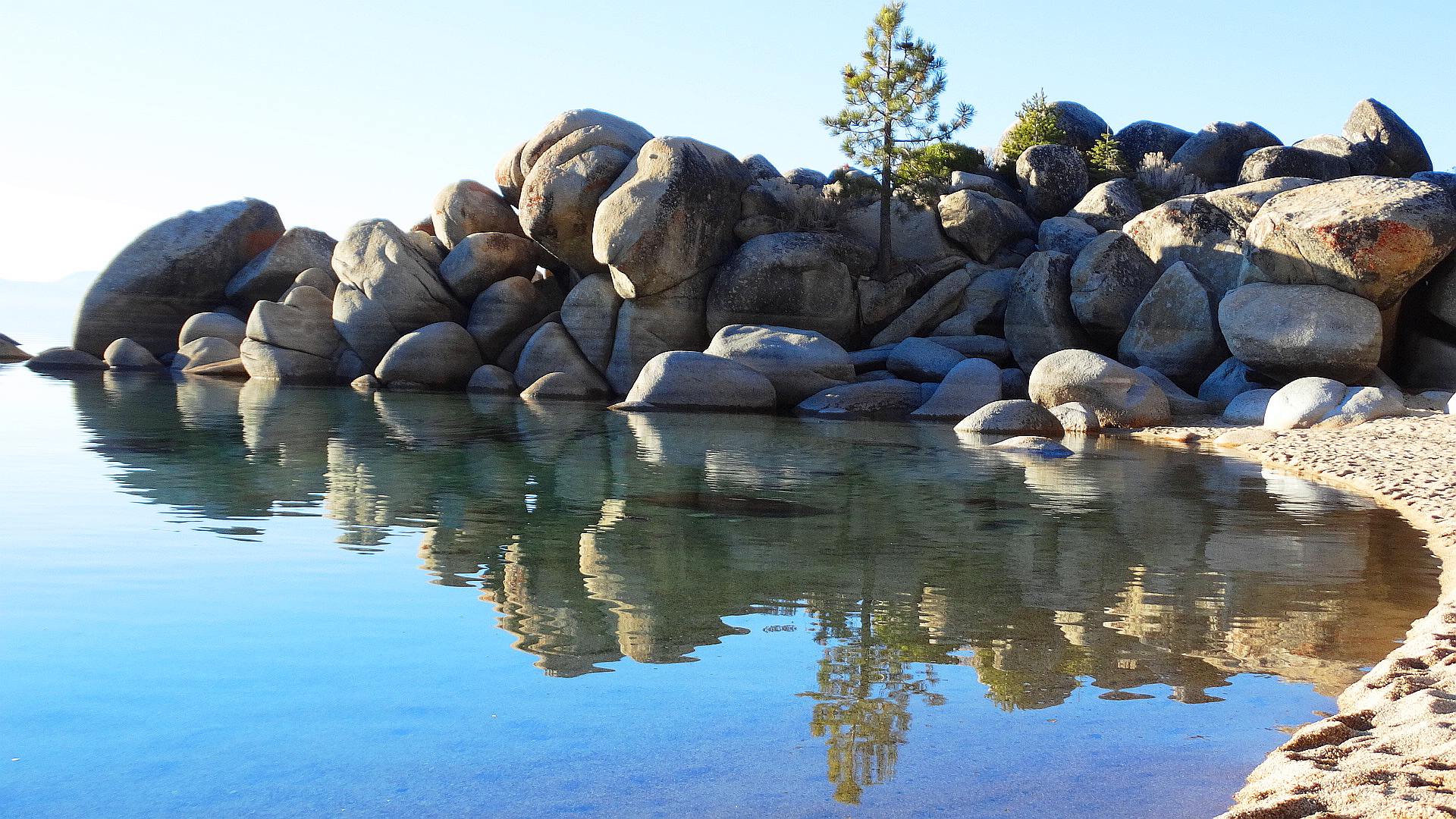 I Hear Lake Water Lapping with Low Sounds by the Shores…. – Cindy Knoke